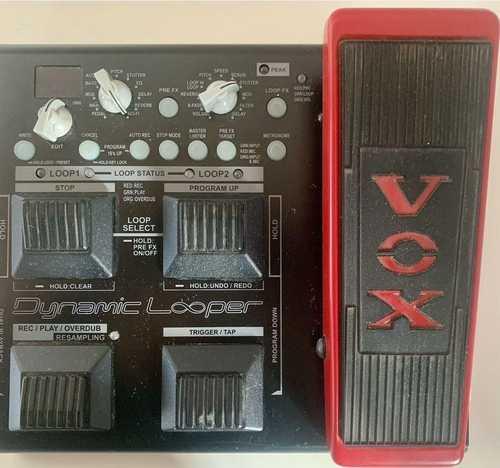 Гитарный процессор/лупер VOX dynamic looper VDL-1