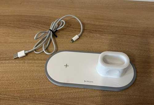 Зарядная станция Deppa 3в1 (для Apple)