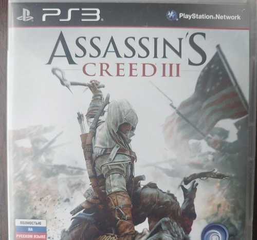 Диски на ps3 (playstation 3) Assassin's Creed III