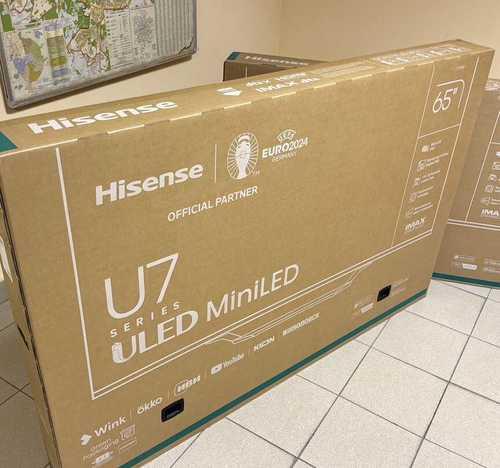 Телевизор Hisense 65U7NQ Mini LED 4K 144Гц 2024