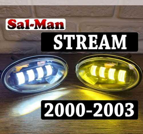 LED птф для Honda Stream 2000-2003