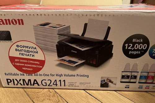 Принтер canon pixma G2411