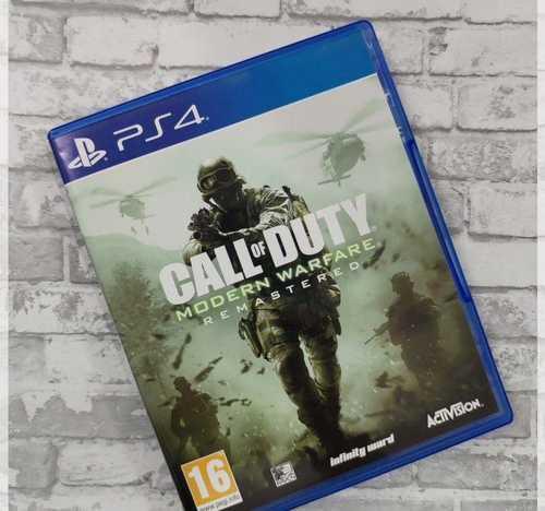 Call of duty modern warfare remastered ps4 Английс