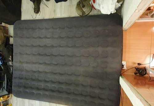 Intex надувной матрас в комплекте с электронасосом