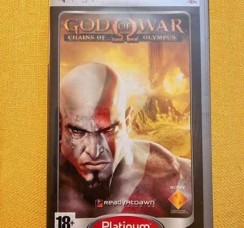 PSP God of War: Chains of Olympus Platinum