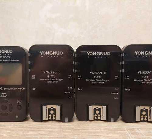 Радиосинхронизаторы и трансмиттер Yongnuo на Canon