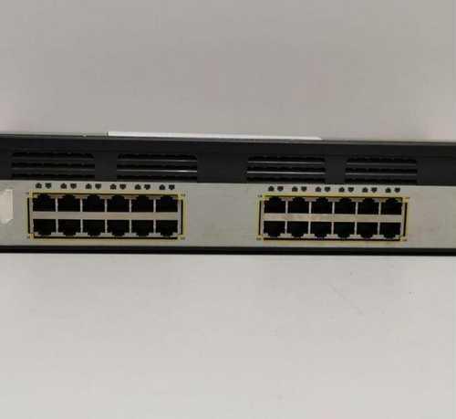Коммутатор Cisco WS-C3750G-24TS-S-1.5U