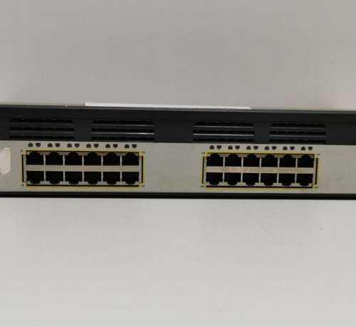 Коммутатор Cisco WS-C3750G-24TS-S-1.5U