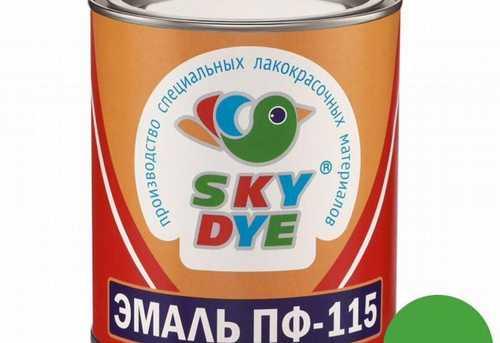 Зелёная эмаль пф 115