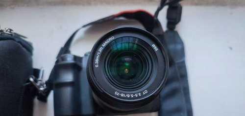 Зеркальный фотоаппарат sony dslr-A100