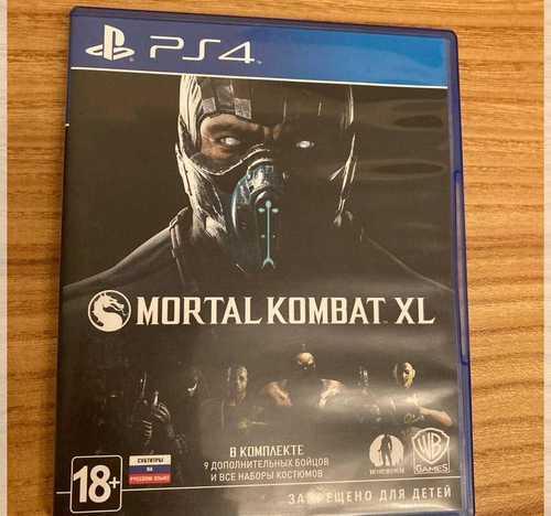 Mortal kombat xl ps4 диск