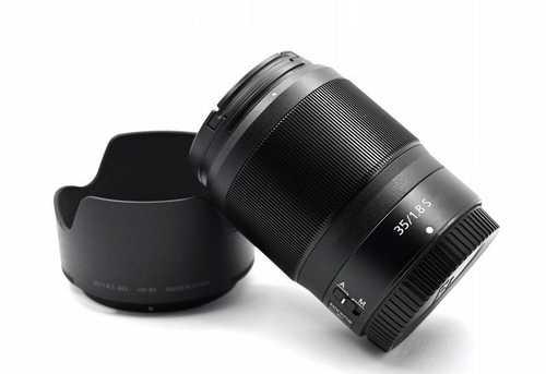 Объектив Nikon Z 35mm f/1.8S