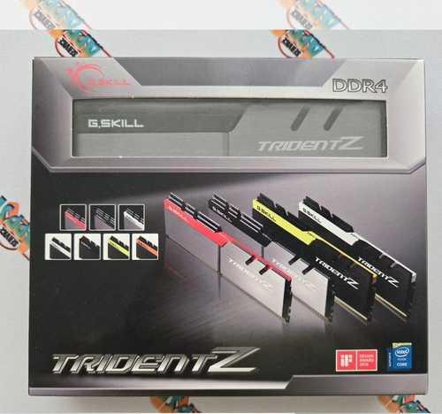 DDR4 G.Skill trident Z 4x16Gb 64Gb 3600 CL16