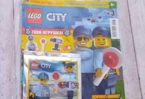 Новые журналы Lego с конструктором