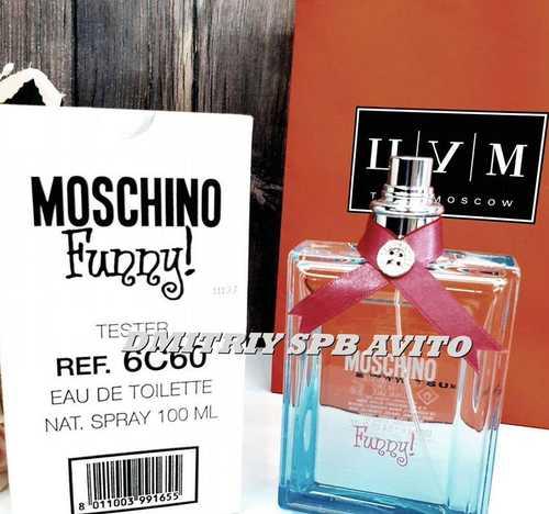 Moschino Funny eau de toilette оригинал