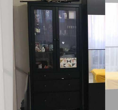 Шкаф стеллаж hemnes IKEA