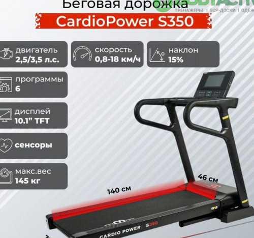 Беговая дорожка складная / CardioPower S350