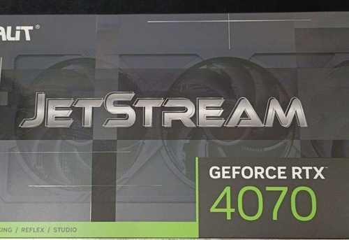 Видеокарта Palit GeForce RTX 4070 JetStream 12GB