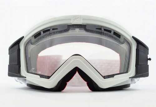 Очки ariete mudmax white/double clear ventilated l