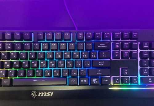 Игровая клавиатура MSI vigor GK30 черная
