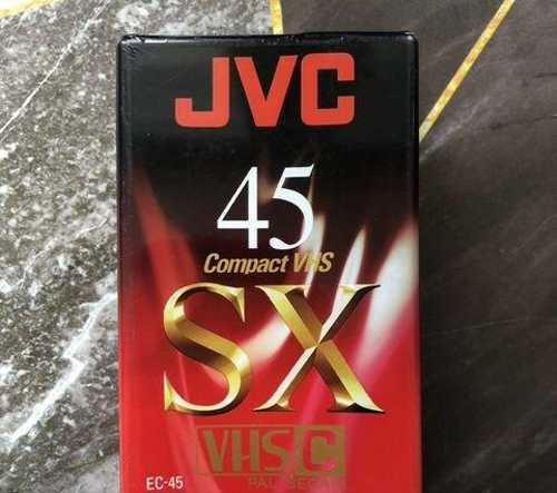 JVC Compact VHS-C новая Видеокассета EC-45 XS