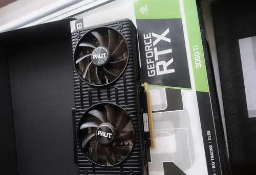 Видеокарта Rtx 3060ti Palit dual OC(Samsung)