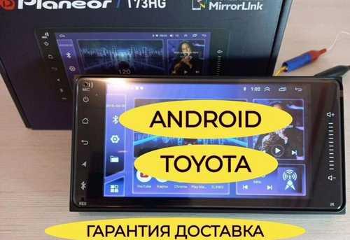 Магнитола Android Toyota новая