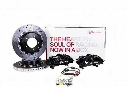 Тюнинг тормозов Nissan Patrol Brembo GT6 передних