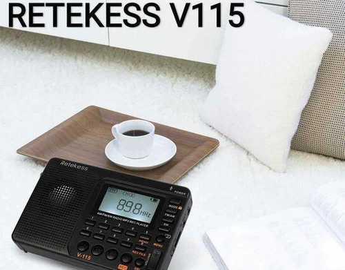 Retekess v115 радио приёмник с mp3