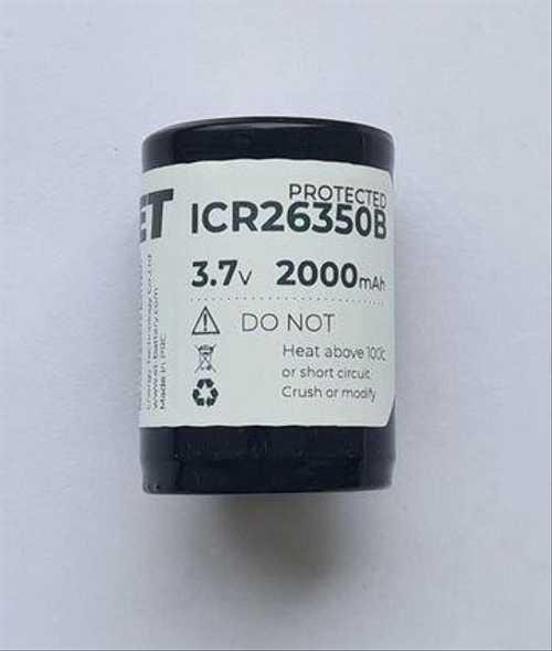 Аккумулятор ET ICR26350B Protected