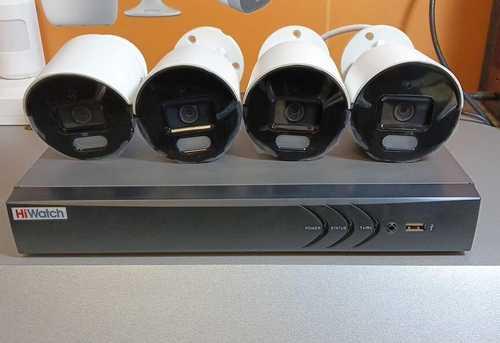 Комплект видеонаблюдения HiWatch 4MP LED