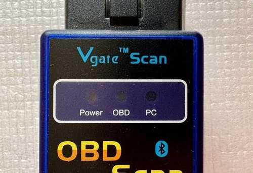 Сканер ELM327 Vgate scan OBD2 bluetooth v2.1