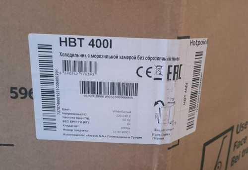 Встраиваемый холодильник Hotpoint HBT 400I
