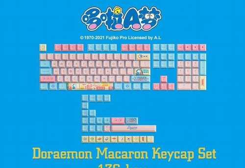 Кейкапы akko Doraemon Macaron Keycap Set(136-key)
