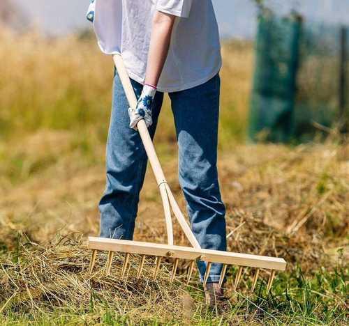 Грабли деревянные для сена