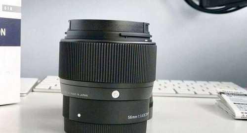 Объектив Sigma 56mm f/1.4 DC DN Sony E с гарантией