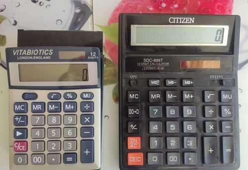 Калькулятор бухгалтерский citizen SDC-888T