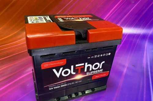 Аккумулятор Volthor 55 ah 560a