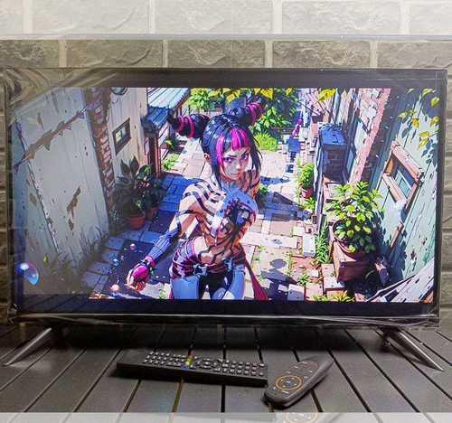 Новый телевизор SMART TV 35" Bluetooth пульт