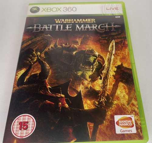 Warhammer Battle March XBox 360 (Оригинал \ PAL)