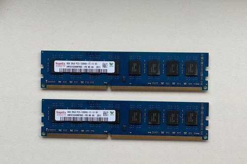Модули памяти: SK Hynix 16GB (2x 8GB) DDR3 1600Mhz