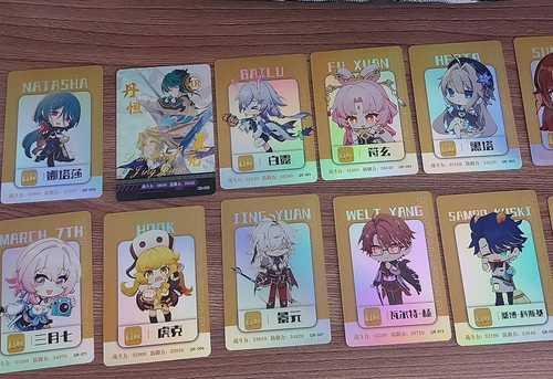 Honkai Star Rail карты
