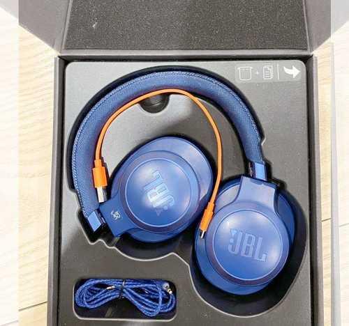 Беспроводные наушники JBL live 770nc синий