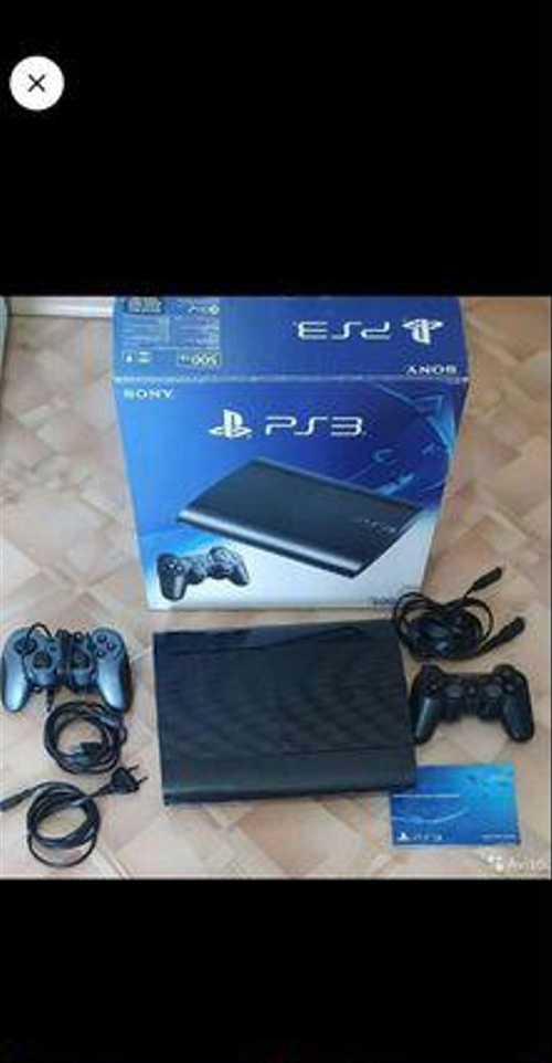 Sony playstation 3 super slim 1000Gb.PS3 PS. Обмен