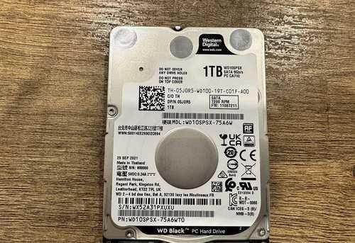 Жесткий диск HDD 1 тб WD Black