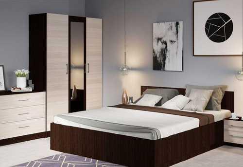 Кровать двухспальная Кровать с матрасом