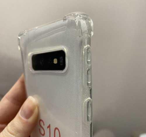 Чехол противоударный Samsung S10