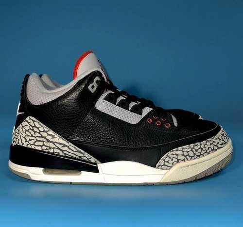 Air Jordan 3 OG "Black / Cement" Оригинал