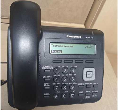 Panasonic IP Sip телефон KX-UT113