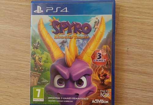 Игра Spyro диск ps4